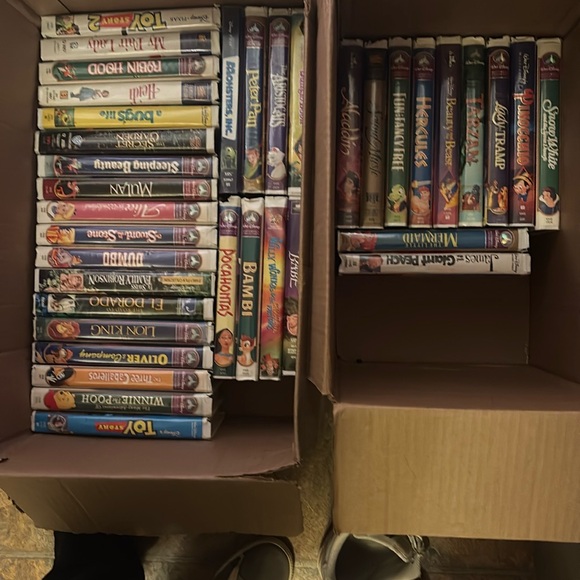 Disney | Other | Collection Of Disney Vhs Tapes | Poshmark